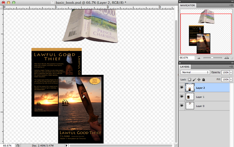 How to Make a Book Graphic from your Book Cover